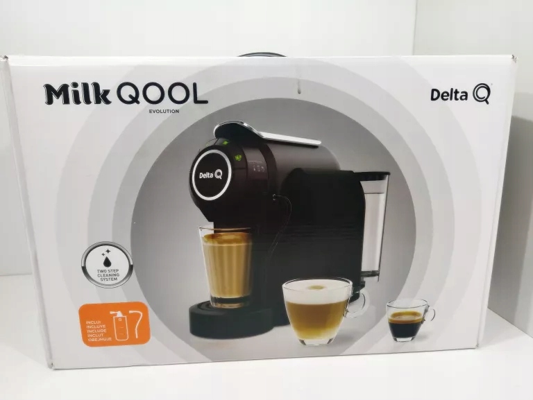 EKSPRES DO KAWY DELTA Q MILK QOOL - 12445028760 - oficjalne archiwum Allegro