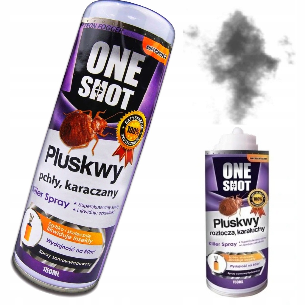 BOMBA NA PLUSKWY PCHŁY KARACZANY SILNY ODYMIACZ - 12639945460 ...