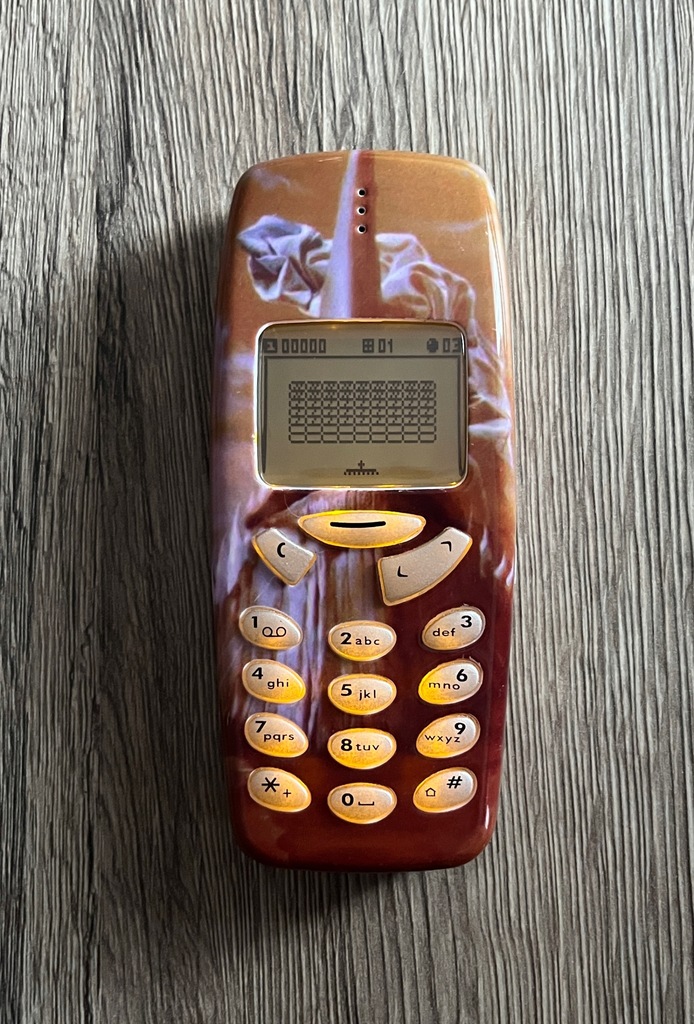 Zmodyfikowany telefon nokia 3330 / 3310 | 20 GIER - 14446387965 - oficjalne archiwum Allegro