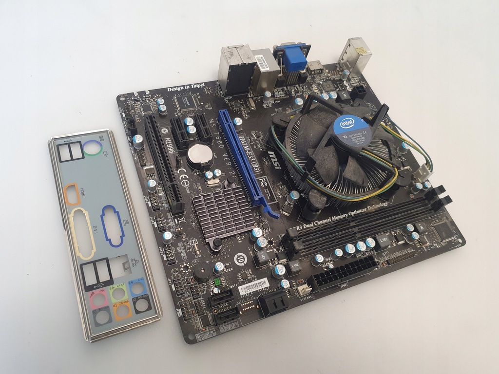Płyta główna MSI H61M-E33 (B3) + I3-2100 BCM - 11897128489 - oficjalne archiwum Allegro