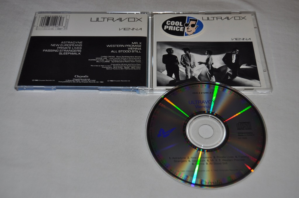 ULTRAVOX - VIENNA 1983R IDEAŁ CD - 12006993294 - oficjalne archiwum Allegro