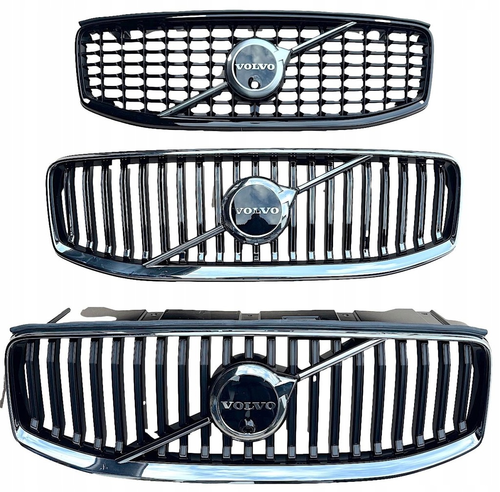 VOLVO XC60 II Lift Grill Atrapa Zderzak Przód 2022 2023 2024 Przednia ...