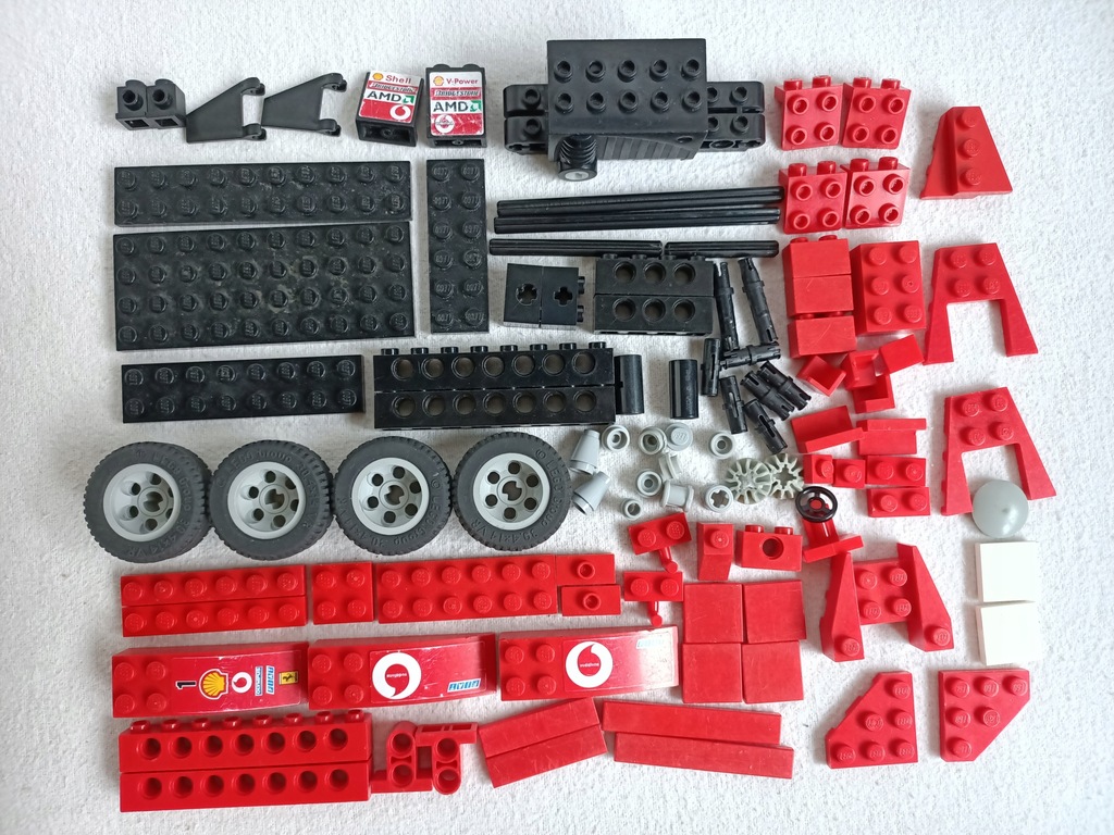 LEGO Racers 8362 Ferrari F1 Racer 1:24 - 12564378808 - oficjalne ...