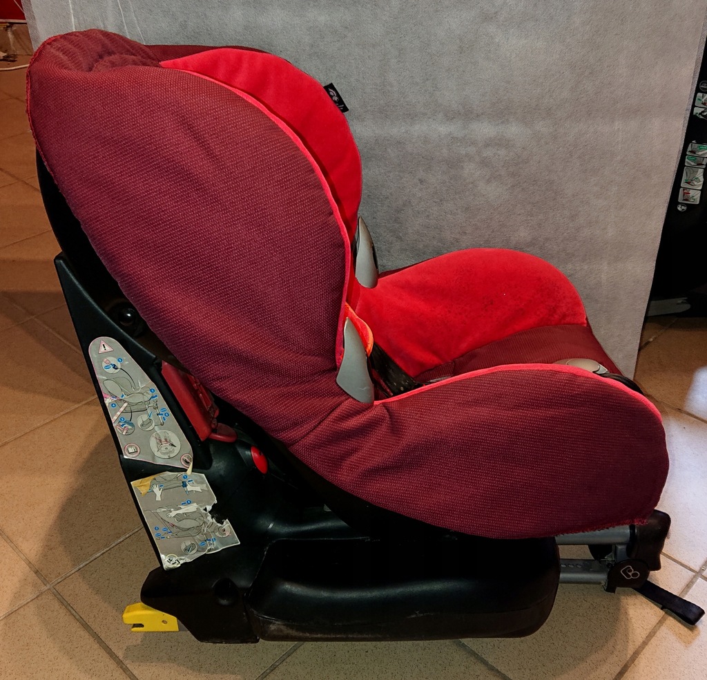 Fotelik sam. Maxi-Cosi Priorifix 9-18kg Isofix Red - 8551745620 ...