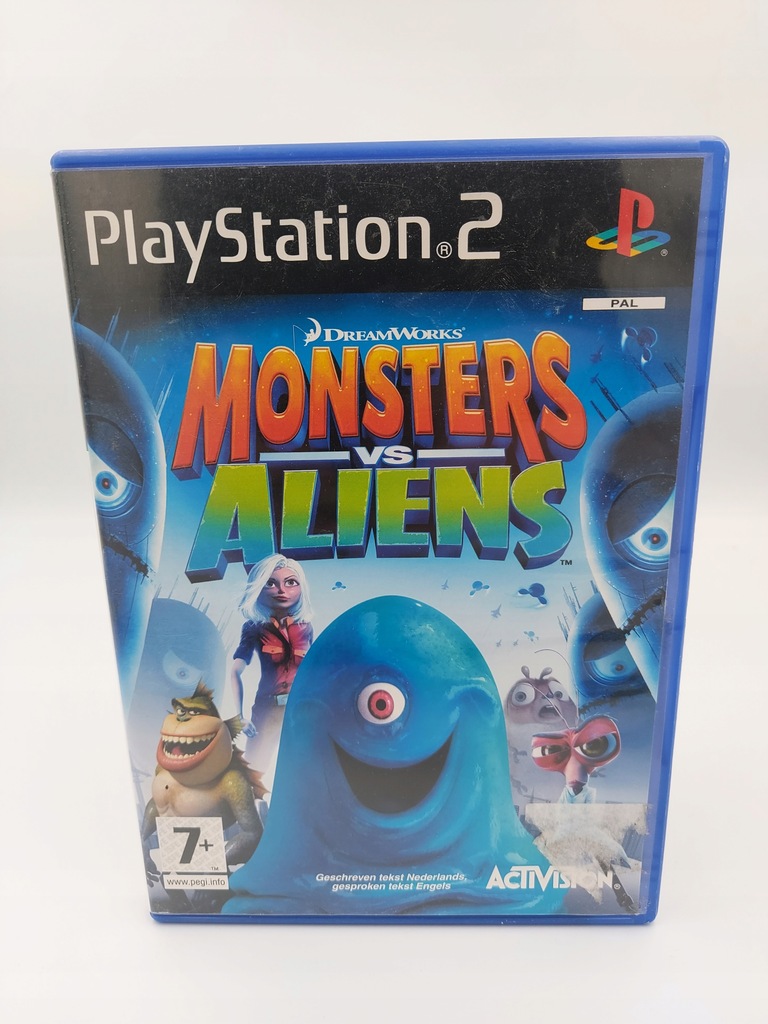 MONSTER VS ALIENS Sony PlayStation 2 PS2 3384 - 12662560099 - oficjalne ...
