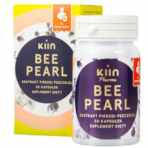 Bee Pearl - Ekstrakt pierzgi pszczele, 30kaps. - 11912815863 ...