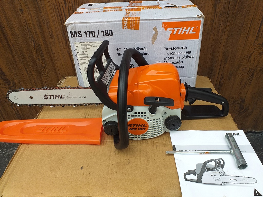 Piła spalinowa Stihl MS- 170/180 2 MIX 19 KM 2021R - 12814888746 - oficjalne archiwum Allegro
