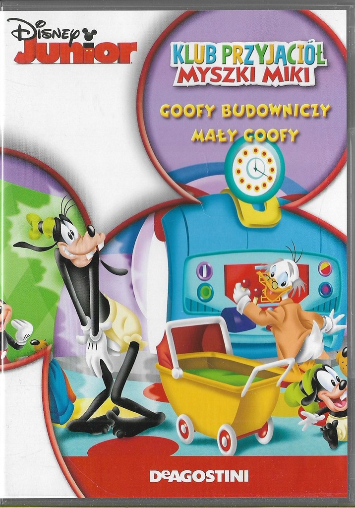 Klub Przyjaciół Myszki Miki - Goofy budowniczy DVD - 12434108225 - oficjalne archiwum Allegro