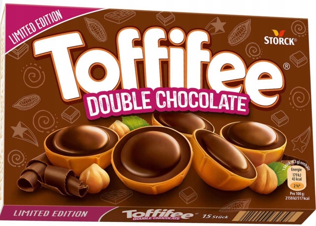 TOFFIFEE DOUBLE CHOCOLATE SŁODYCZE Z NIEMIEC DE - 13247386184 ...
