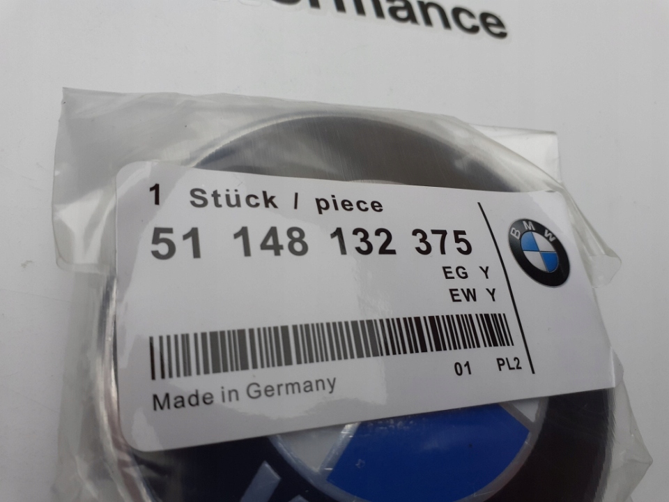 Niemiecki Emblemat ZNACZEK 82MM BMW E64 gwarancja - 13314103411 ...
