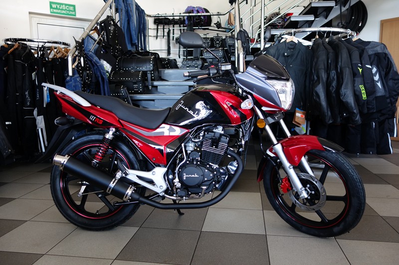 Motocykl Junak 122 RS 125,kask+5l oleju GRATIS - 7186594628 - oficjalne ...
