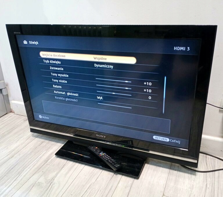 TELEWIZOR SONY BRAVIA 37" KDL-37W5500 + PILOT - 11818182191 - oficjalne ...