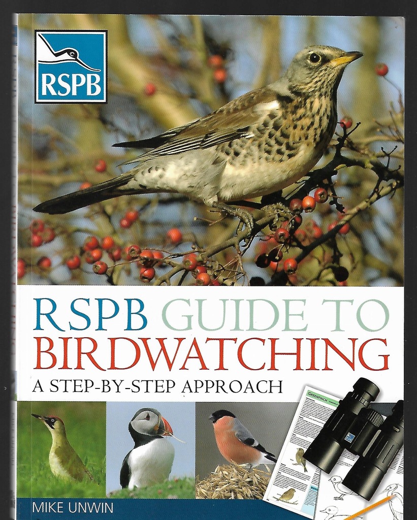 RSPB GUIDE TO BIRDWATCHING A Step-By-Step Approach - 13389790635 ...