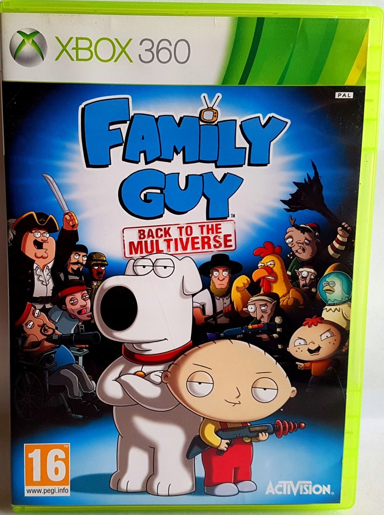 * FAMILY GUY * PRZYGODOWA GRA AKCJI ! JAK NOWA ! - 12913744312 ... * FAMILY GUY * PRZYGODOWA GRA AKCJI ! JAK NOWA ! - 12913744312 ...