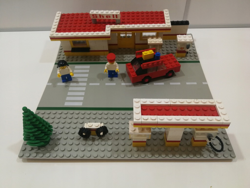 LEGO SHELL STATION 377 VINTAGE PRL - 11703622732 - oficjalne archiwum ...
