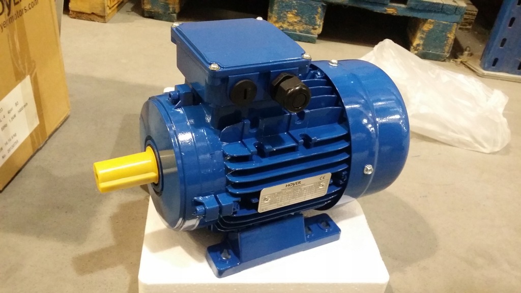 Silnik elektryczny 3 fazowy 2,2kW 1400 obr NOWY - 7769357050 - oficjalne archiwum Allegro