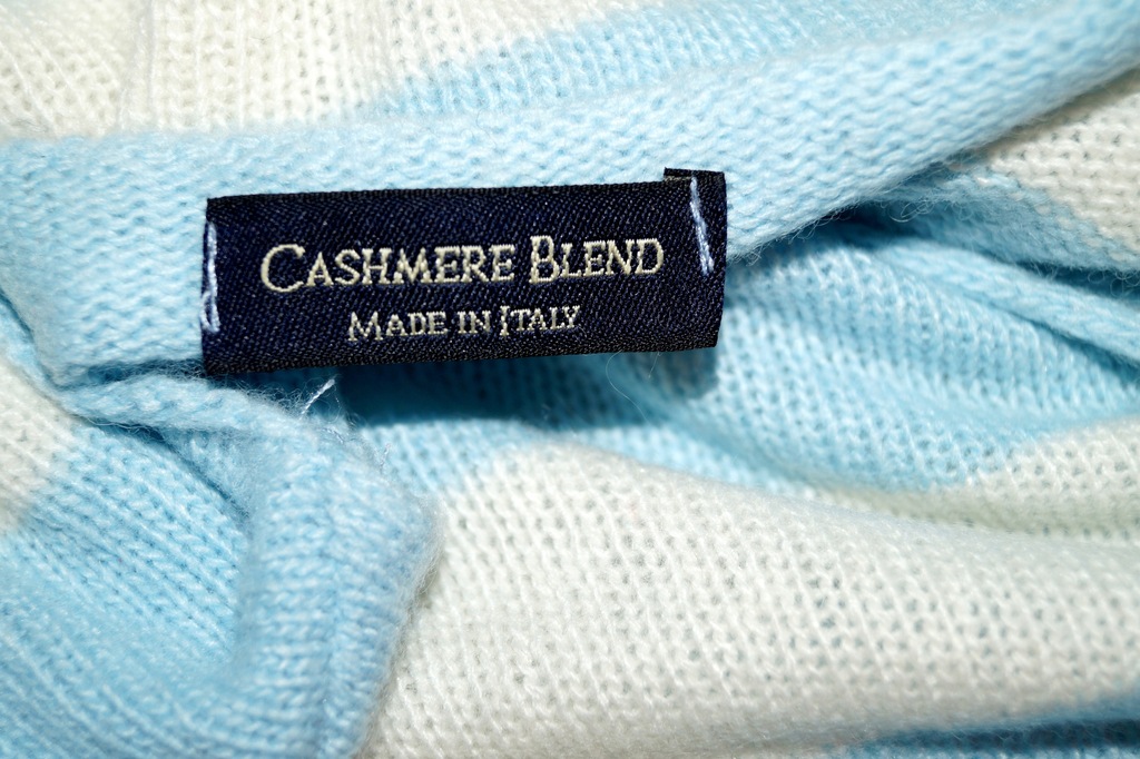 CASHMERE ITALY wełna kaszmir piękny J.NOWY 36 38 - 13103223967 ...