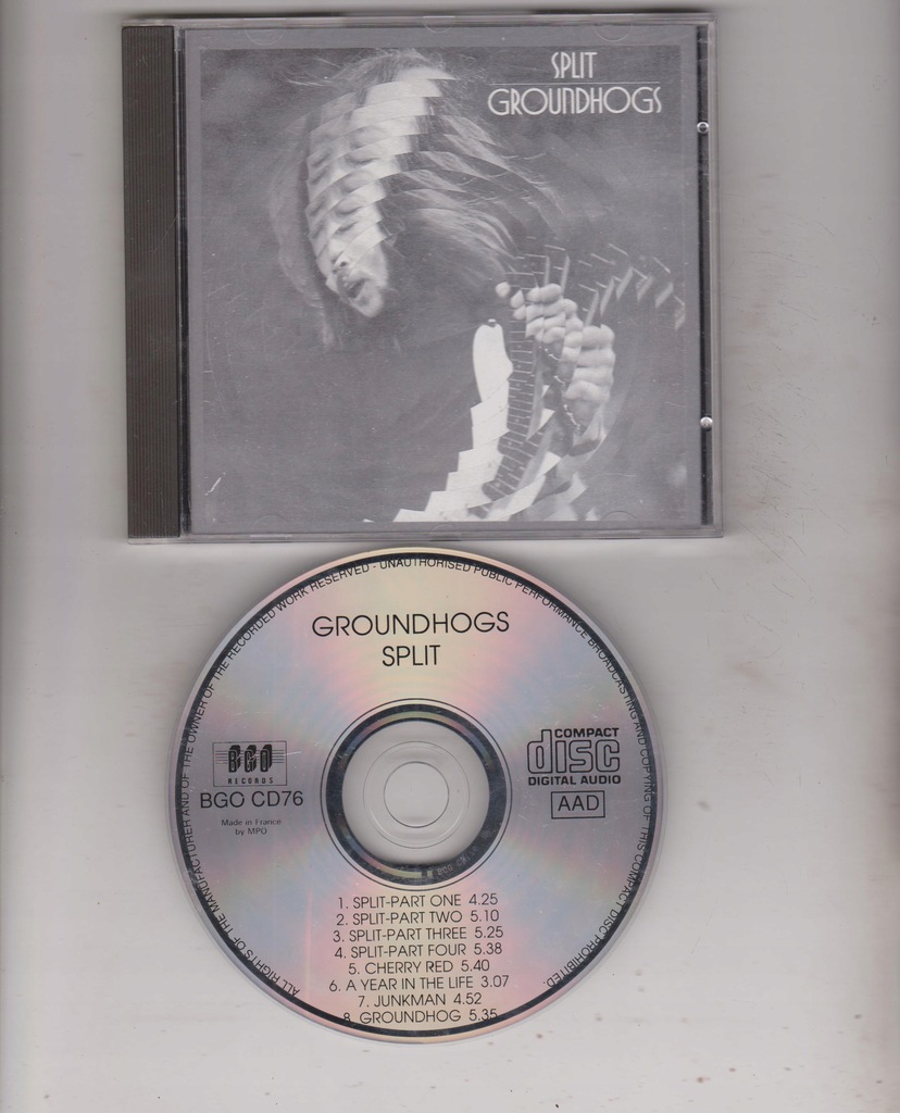GROUNDHOGS - Split ( wyd. U.K. ) - 11652169229 - oficjalne archiwum Allegro