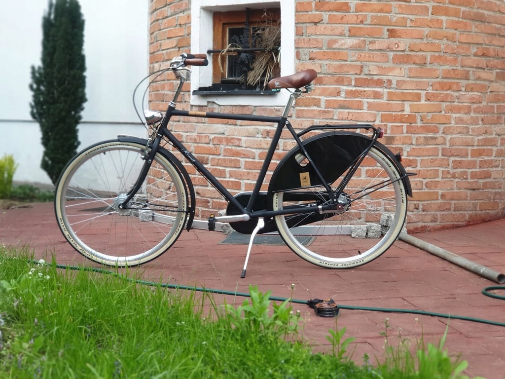 Rower Romet Retro LUX 7 (holender, miejski, czarny - 8074377121 ...