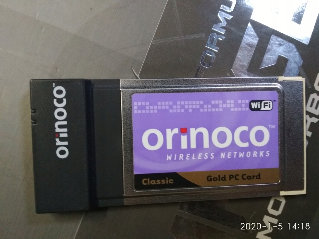 WIFI ORINOCO GOLD PC CARD - 8945535002 - oficjalne archiwum Allegro