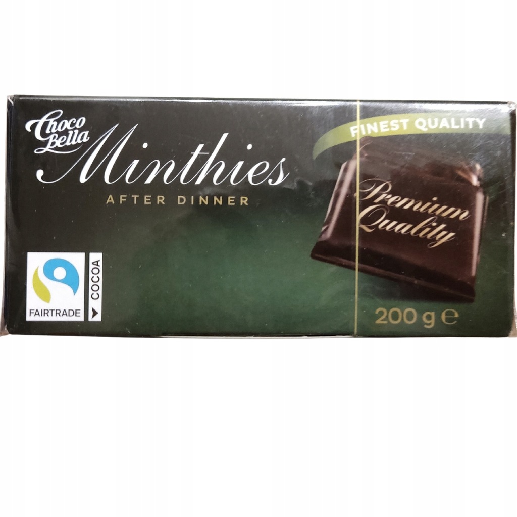 Choco Bella Gorzkie czekoladki miętowe 200 g - 12038317602 - oficjalne ...
