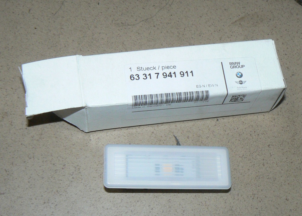 BMW F30 F31 F32 LAMPKA LED PODSUFITKI 63317941911 - 8777095585 ...