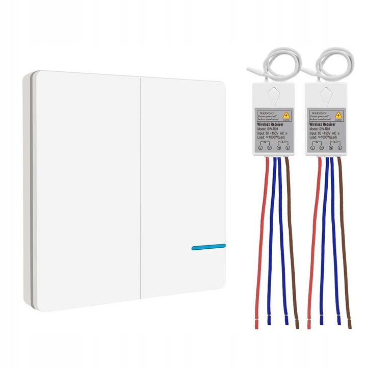 Inteligentny włącznik światła WIFI Thinkbee 2 - 13741871258 - oficjalne archiwum Allegro