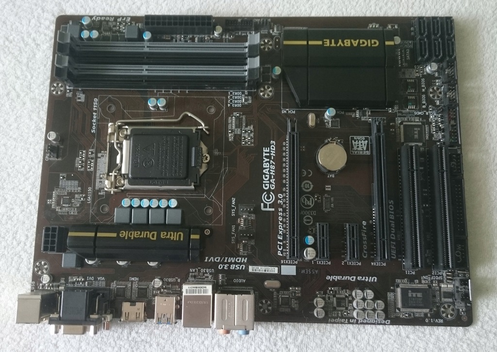 Płyta główna ATX GIGABYTE H87-HD3 LGA1150 - 12087634580 - oficjalne ...