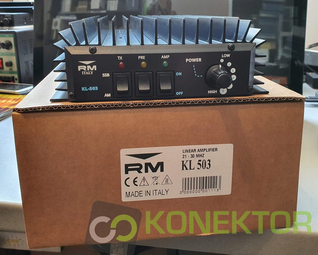 RM KL 503 AM/FM/SSB 300W wzmacniacz mocy +preamp - 10796844479 - oficjalne archiwum Allegro