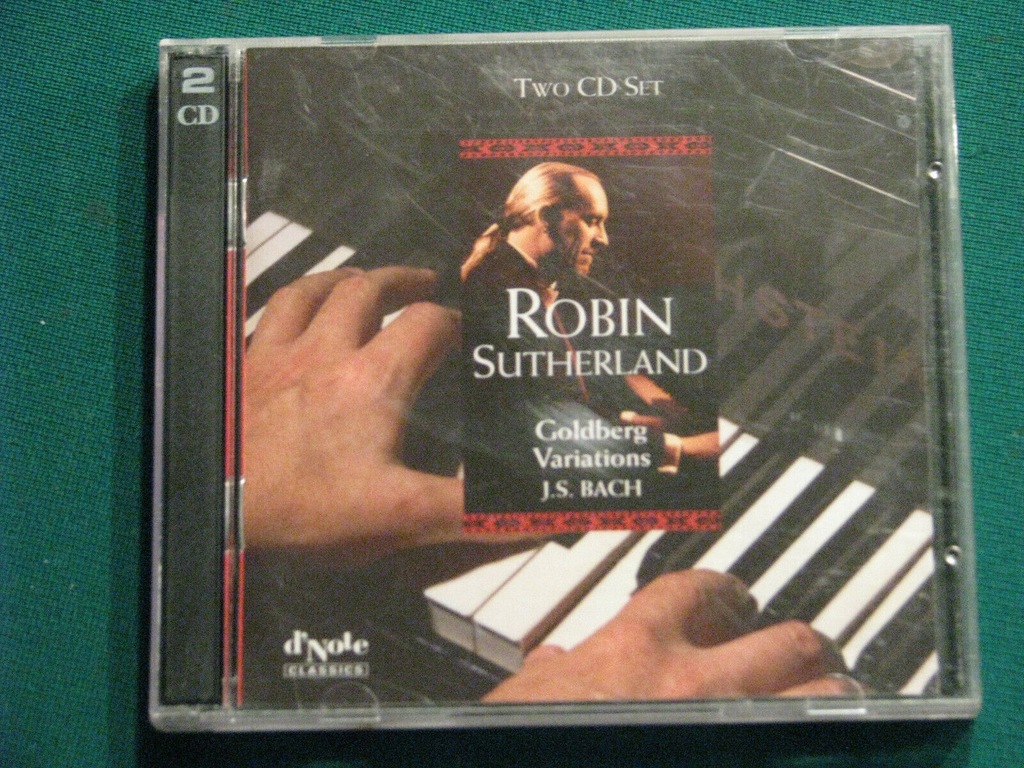 Robin Sutherland - Bach: Goldberg Variations - 2CD - 11760780745 ...