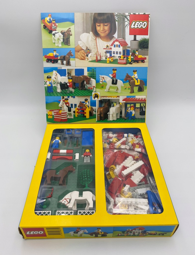 Lego 6379 Riding Stable Town BOX Wytłoczki City - 10610354503 ...