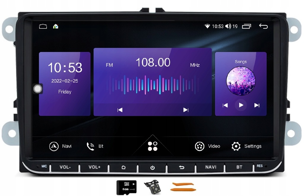 ANDROID 12 RADIO NAWIGACJA QLED LTE 4G VW POLO - 13675509702 ...