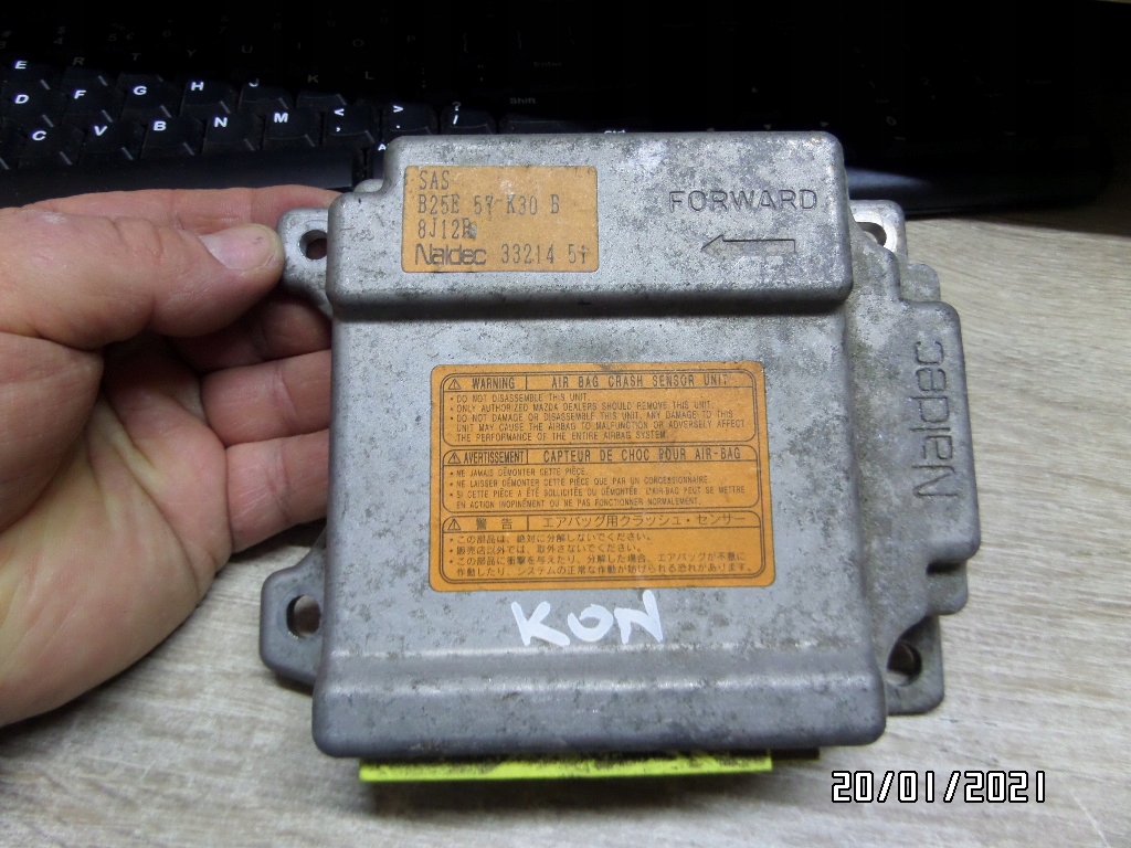 STEROWNIK MODUŁ B25E57K30B MAZDA NALDEC 33214 - 10143012816 - oficjalne ...