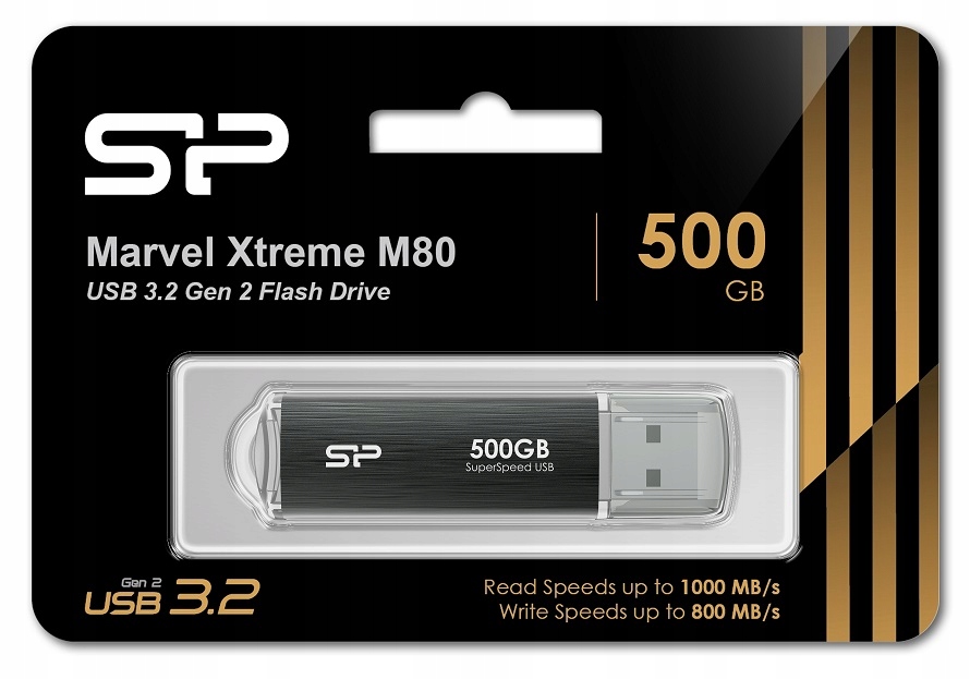 Dysk zew. SSD Silicon Power Marvel Xtreme M80 500GB USB-A 3.2 1000/800 ...