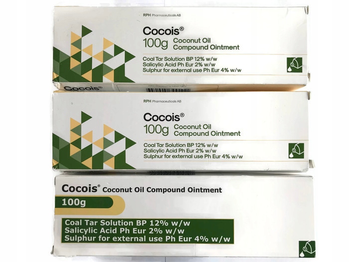 COCOIS OINTMENT MAŚĆ 100g ŁUSZCZYCA z UK - 7763680857 - oficjalne ...