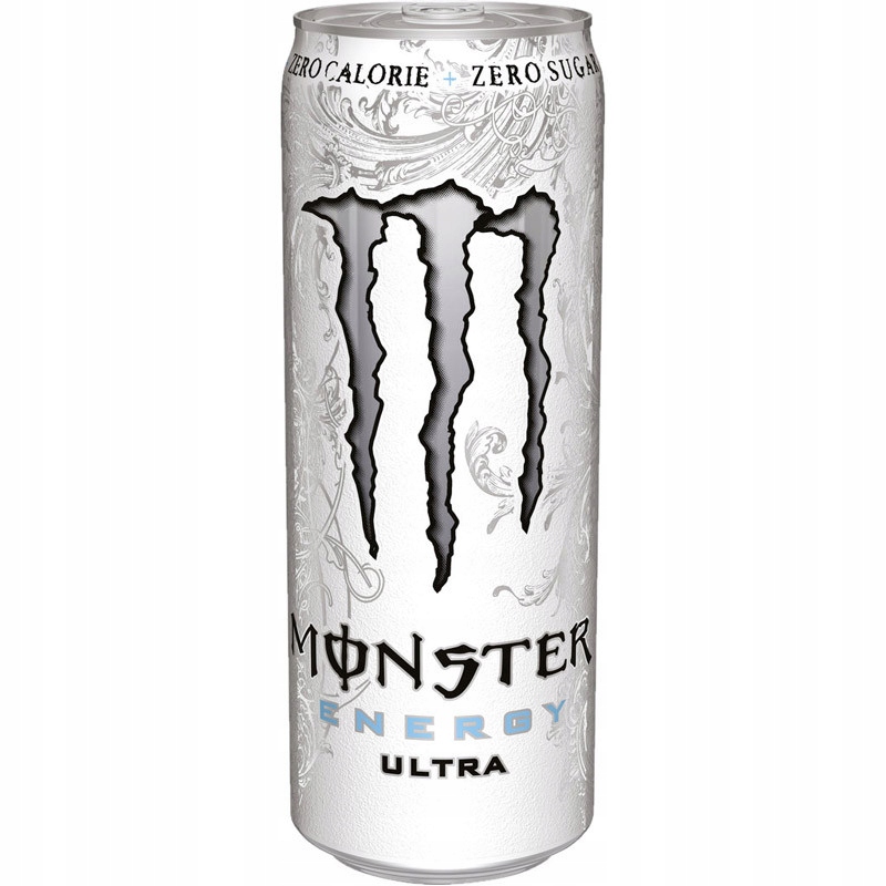 MONSTER ENERGY ULTRA 355ML BEZ KALORII BEZ CUKRU - 11235659364 ...