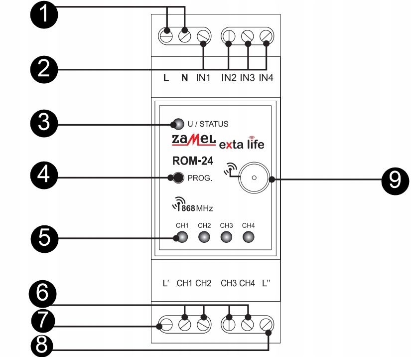 Купить Радиоприемник ZAMEL для модульного пульта дистанционного ...