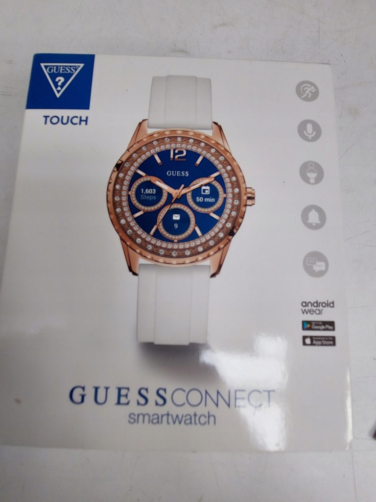 Smartwatch Guess Guess Connect Touch C1003L1 złoty - 13808761462 - oficjalne archiwum Allegro
