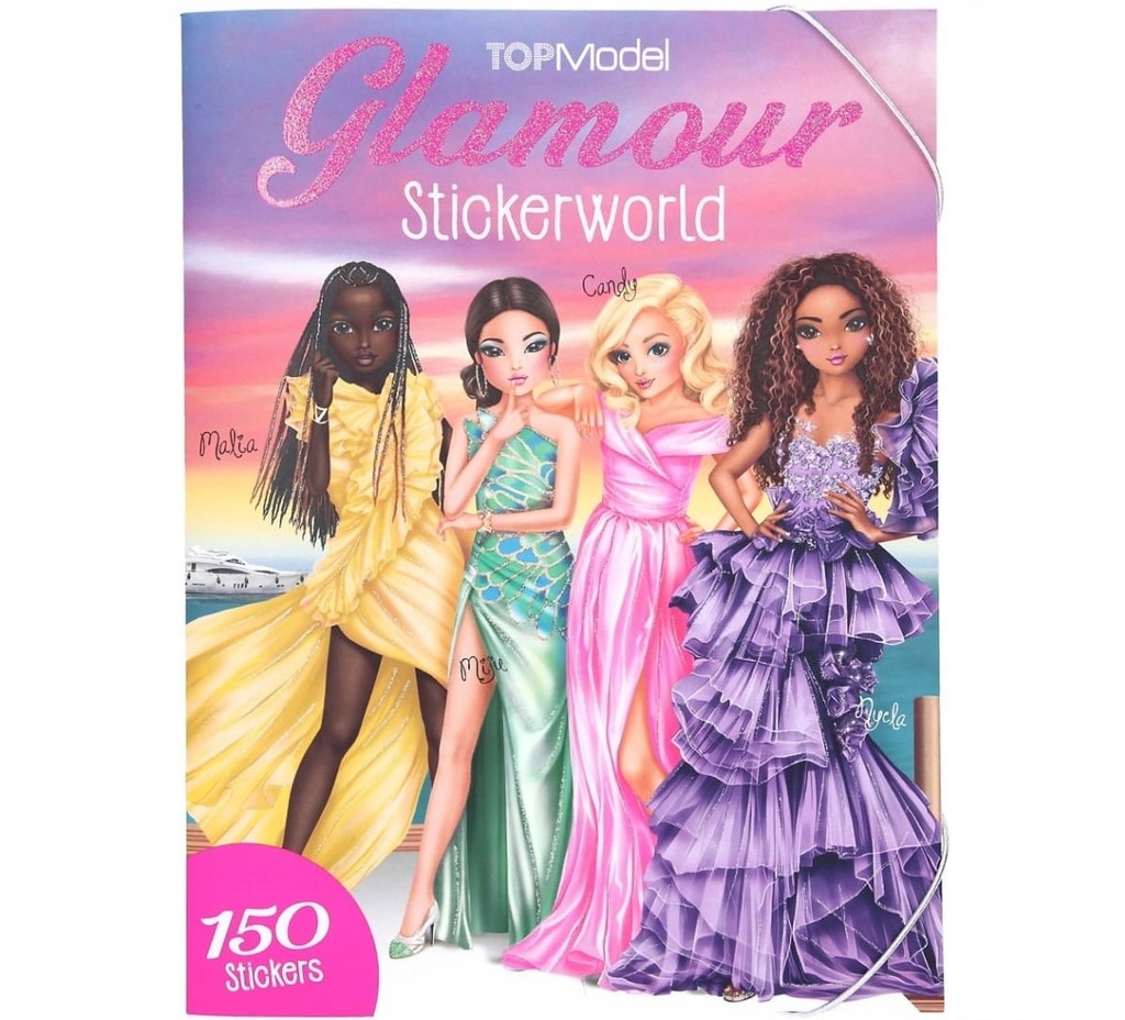 Top Model Kreatywny Zestaw Z Naklejkami Glamour - 10666053225 ...
