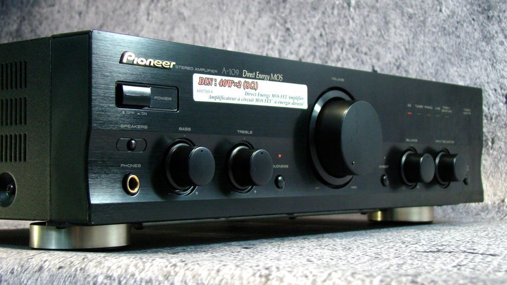 Wzmacniacz PIONEER A-109 - MOS FET - Super stan! - 13556027807 ...