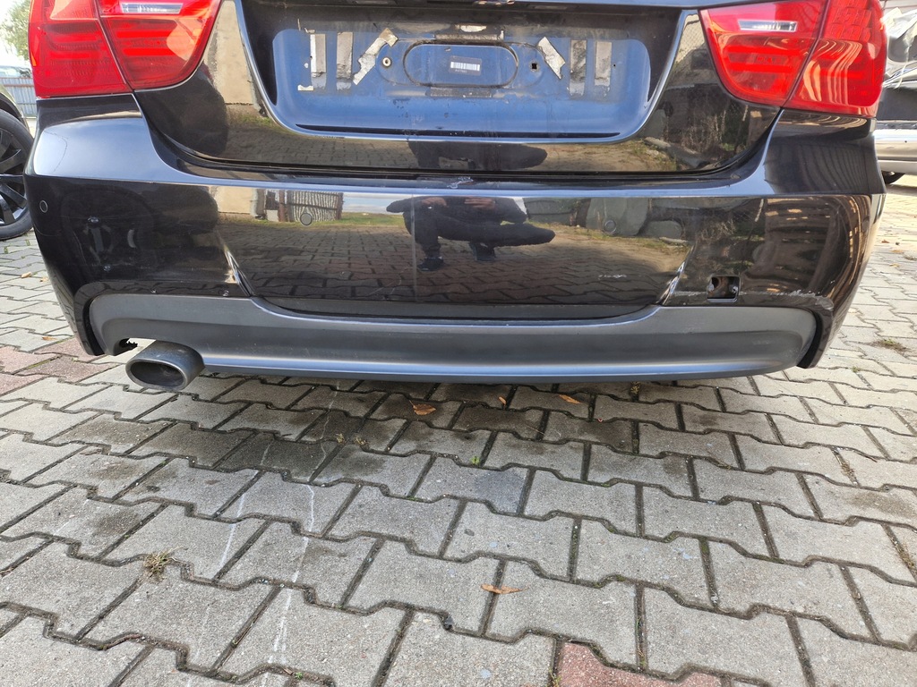 ZDERZAK TYLNY BMW E90 LIFT M PAKIET BLACK SAPPHIRE - 12827211899 - oficjalne archiwum Allegro