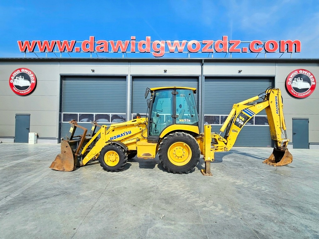 KOMATSU WB93R-5 - 14323270117 - oficjalne archiwum Allegro