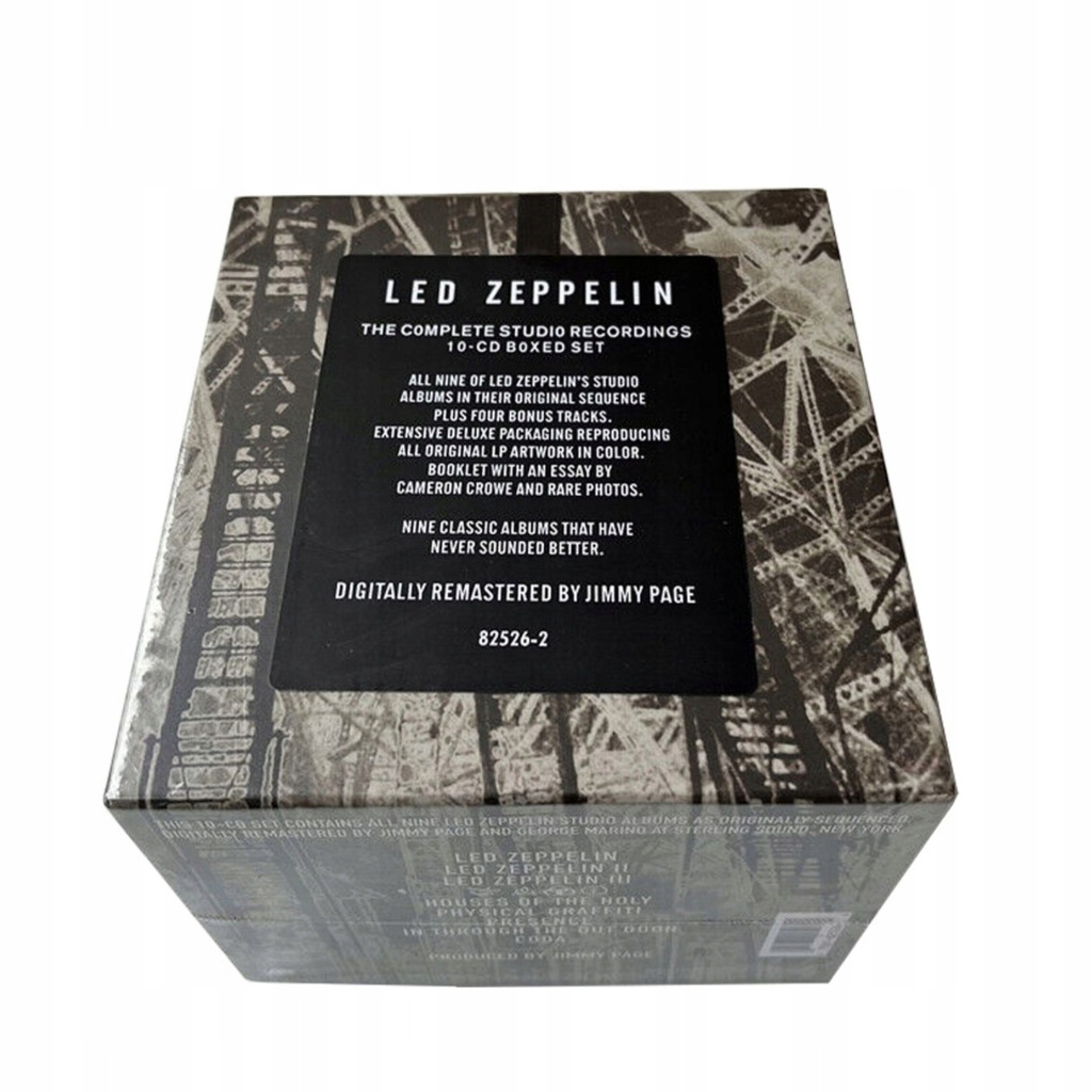 Led Zeppelin : Complete Studio Recordings (10 CD) - 14468228877 - oficjalne archiwum Allegro