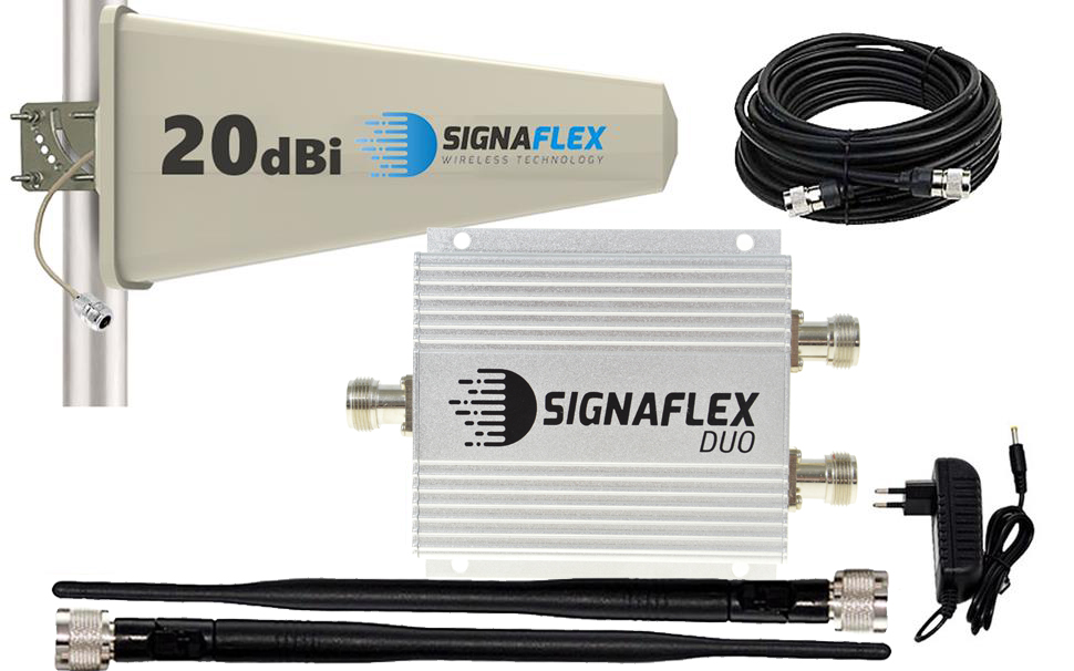 WZMACNIACZ ZASIĘGU GSM 3 ANTENY MONTAŻ REPEATER - 7340152718 ...