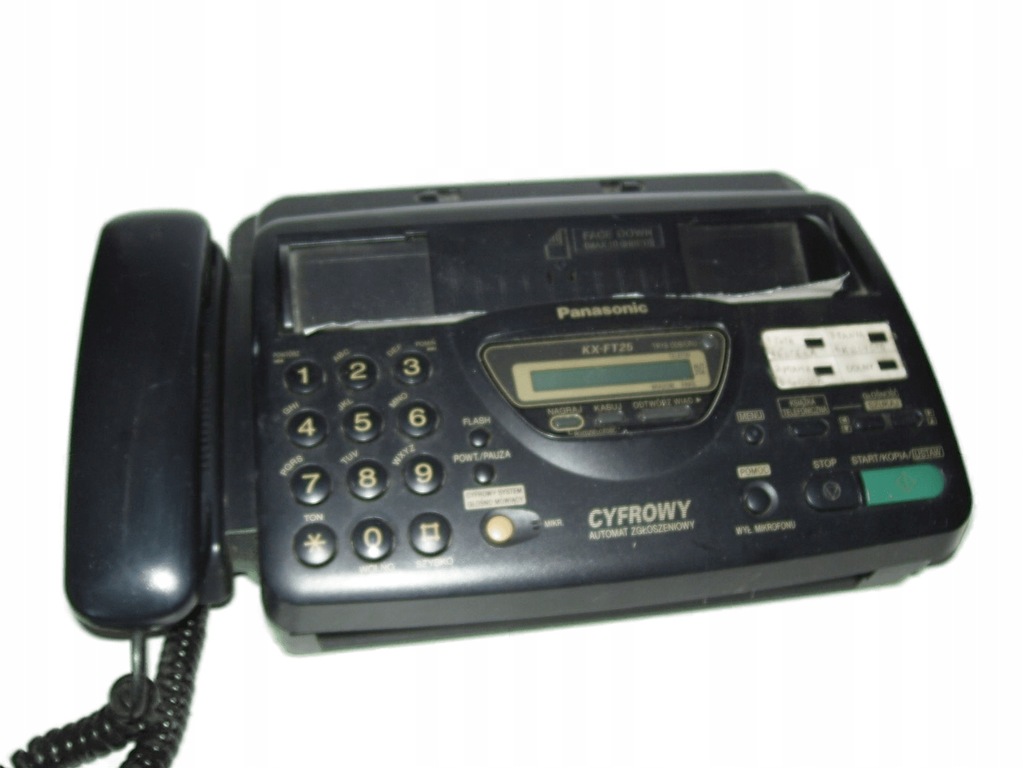 TELEFON PANASONIC KX-FT25 SEKRETARKA, FAX - 12438222616 - oficjalne archiwum Allegro