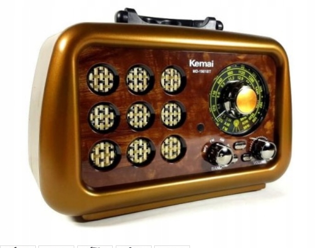 RADIO retro klasyczne KEMAI MD-1901BT nowoczesne - 9866000734 - oficjalne archiwum Allegro