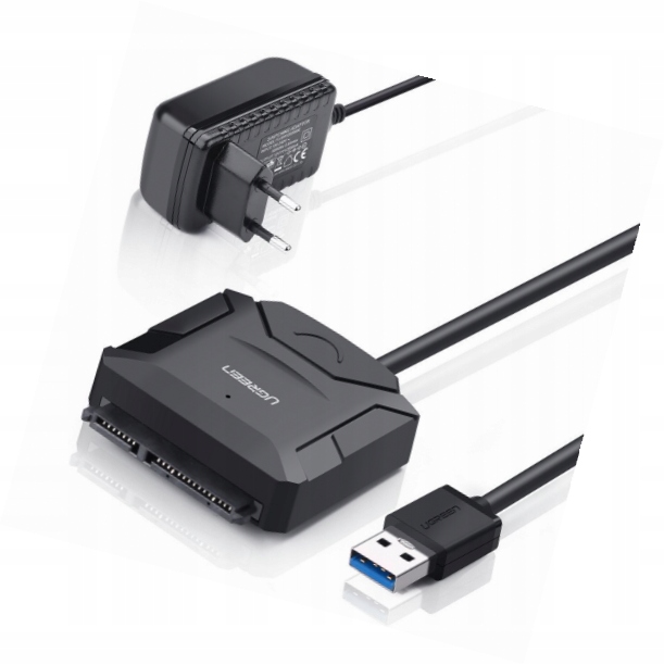 MOSTEK ADAPTER USB 3.0 NA SATA DO DYSKÓW 2,5/3,5'' - 7365401463 - oficjalne archiwum Allegro