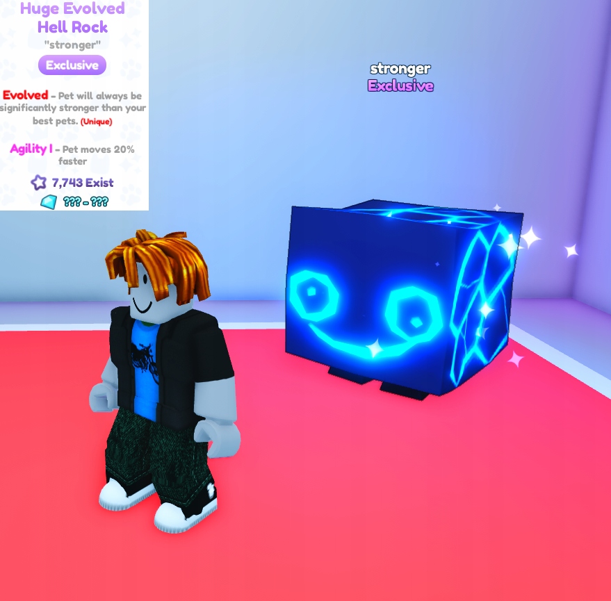 ROBLOX HUGE Evolved Hell Rock Simulator X PSX gems - 13958843092 - oficjalne archiwum Allegro