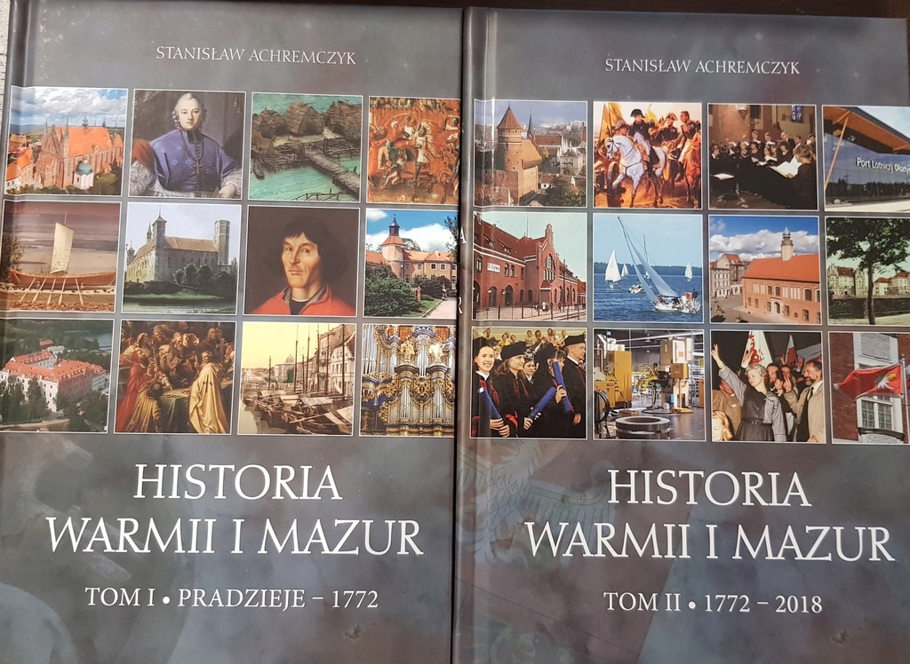 HISTORIA WARMII I MAZUR TOM I/II S.ACHREMCZYK NOWA - 12215223882 ...