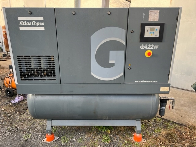 Kompresor śrubowy Atlas Copco GA22FF 22kW osuszacz - 13023652102 ...
